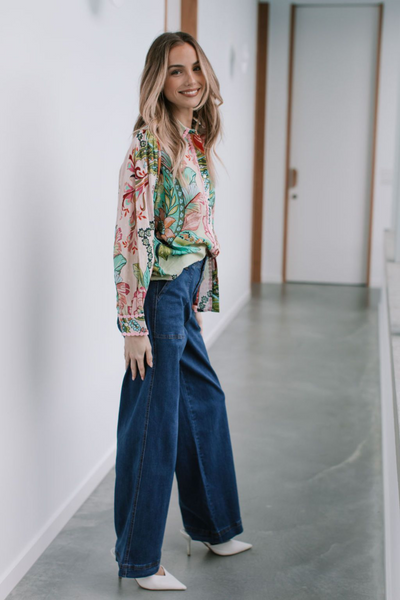 St Tropez Cotton Dobbie Shirt – Sien Clothing